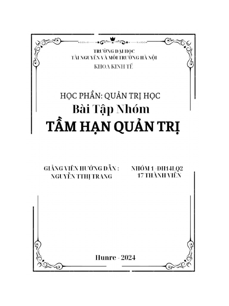 Tam Han Quan Tri - N1 QTH | PDF
