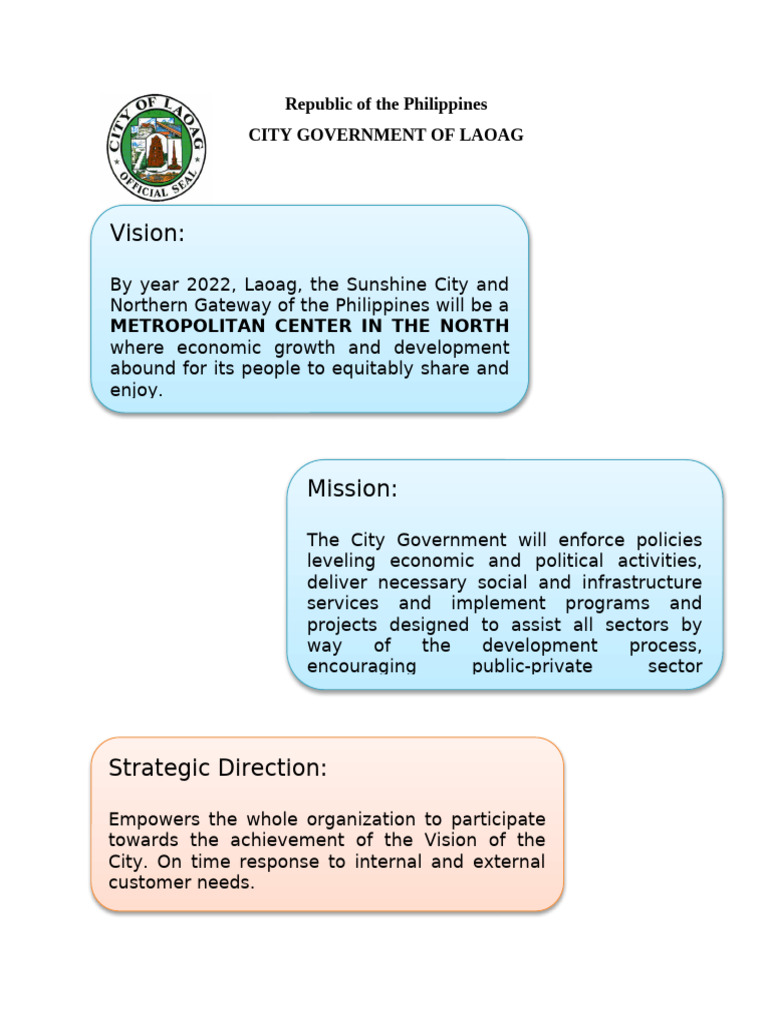 Vision Mission | PDF