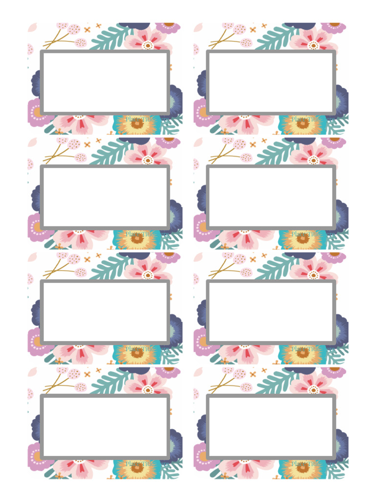 Avery 8395 Adhesive Name Badges | PDF