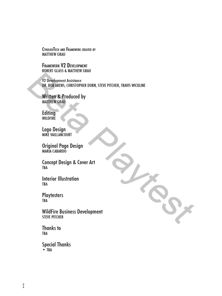 CthulhuTech Shadow War_Open Beta_V1 | PDF | Grammatical Gender