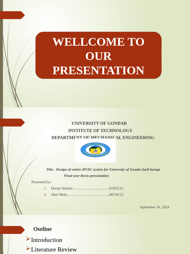 Final Presentation | PDF | Humidity | Air Conditioning