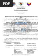 Executive Order No 14 (GAD Focal Person) | PDF | Social Institutions ...