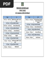 Plus One Public Examination 2026 Timetable | PDF | Science | Liberal ...