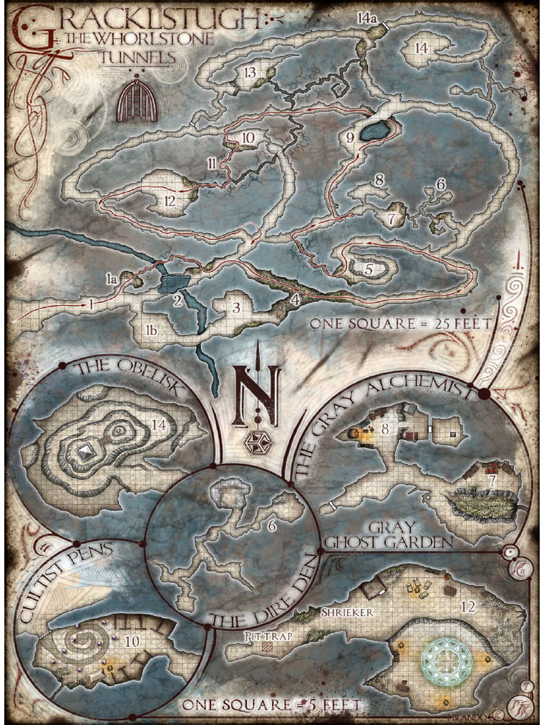 Gracklstugh Tunnels DM Version | PDF