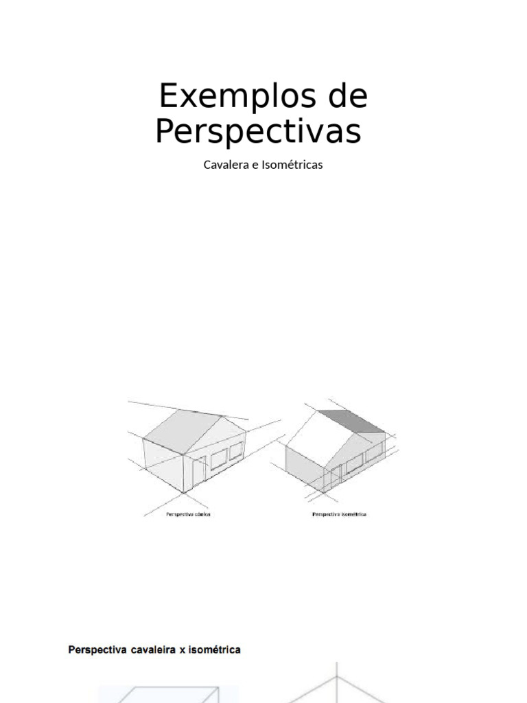 exemplos perspectivas | PDF