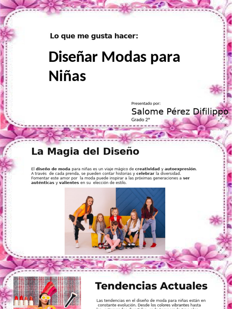 Moda Infantil: Creatividad y Estilo | PDF