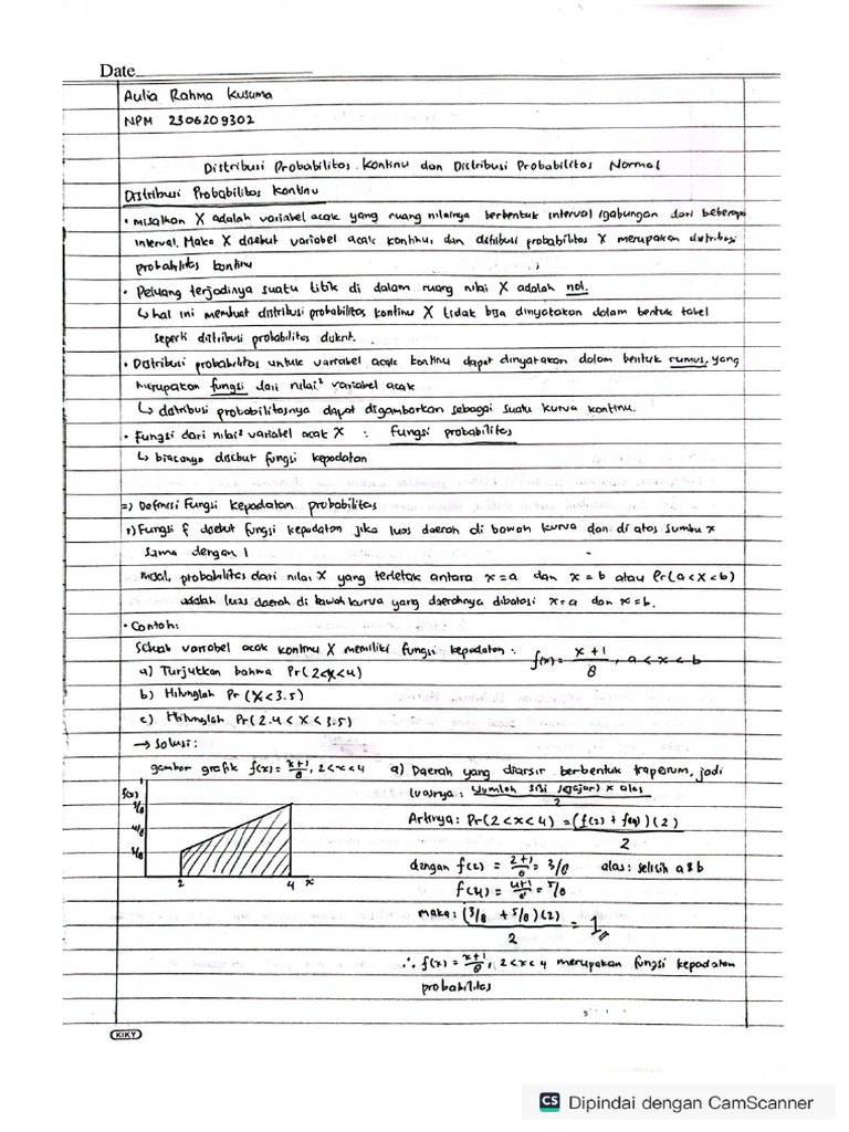 Tugas Rangkuman 3 PSD | PDF