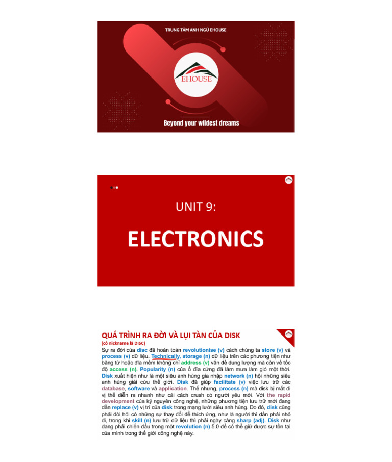 b10 (U9 Tenses + Eclectronics) | PDF