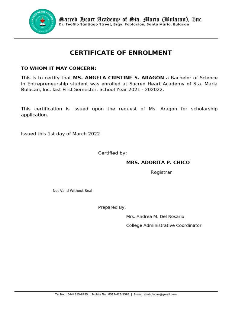 Ched Cover Letter | PDF