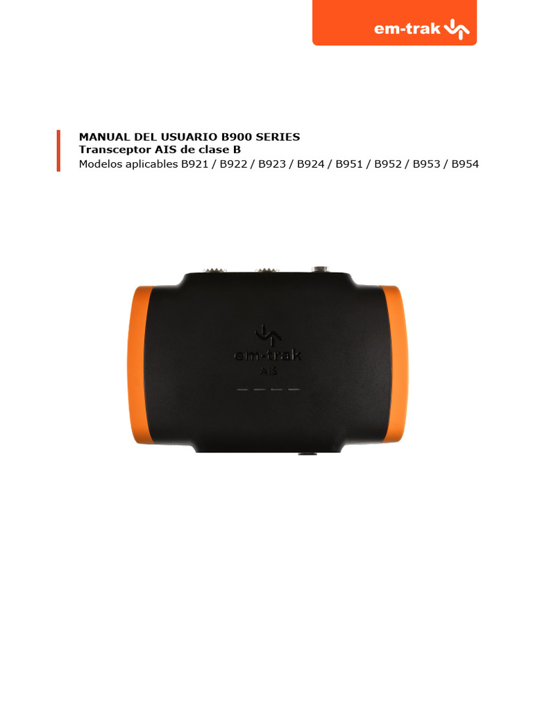 B900 Series Manual ES | PDF | Bluetooth | Sistema de Posicionamiento Global