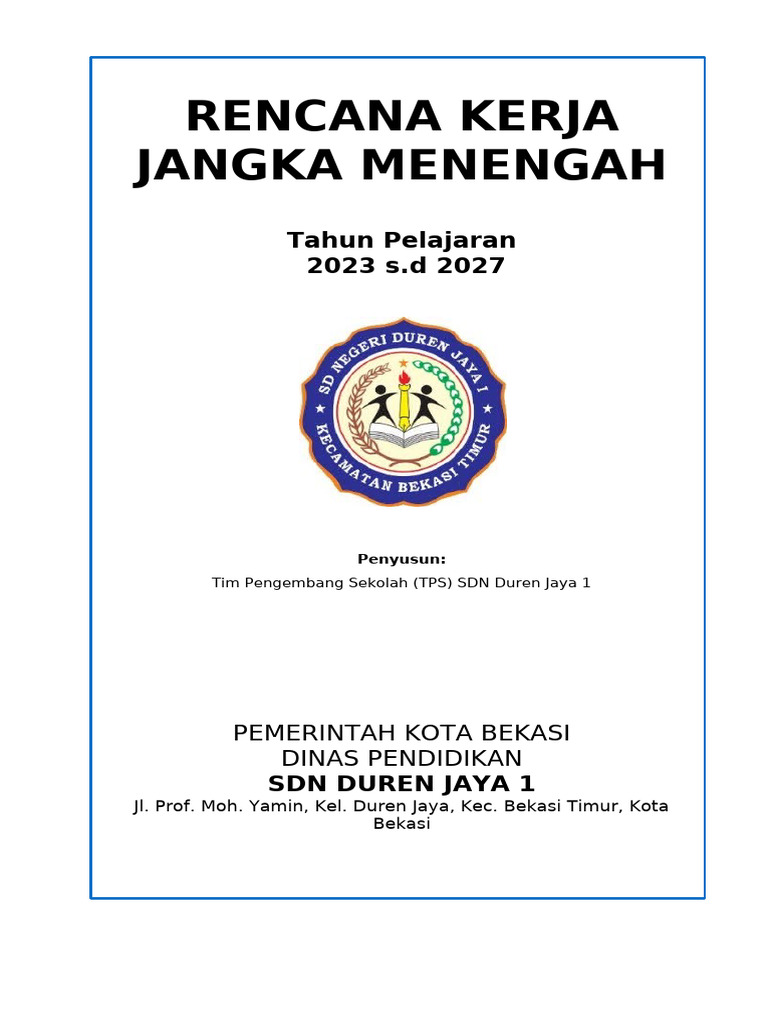 RKJM 2023-2027 SDN DJ 1 Fix | PDF