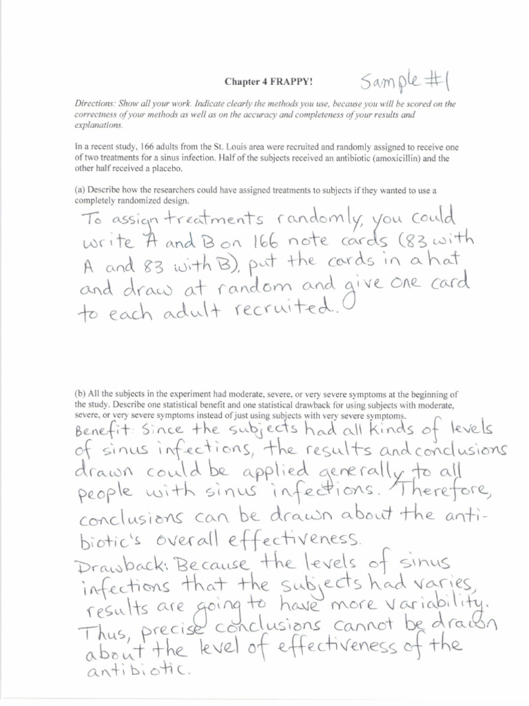 Chapter 4 Frappy Student Samples (2) | PDF