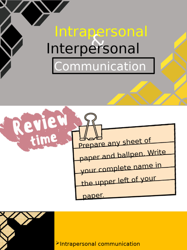 Levels of communication 1.2 | PDF | Communication | Family