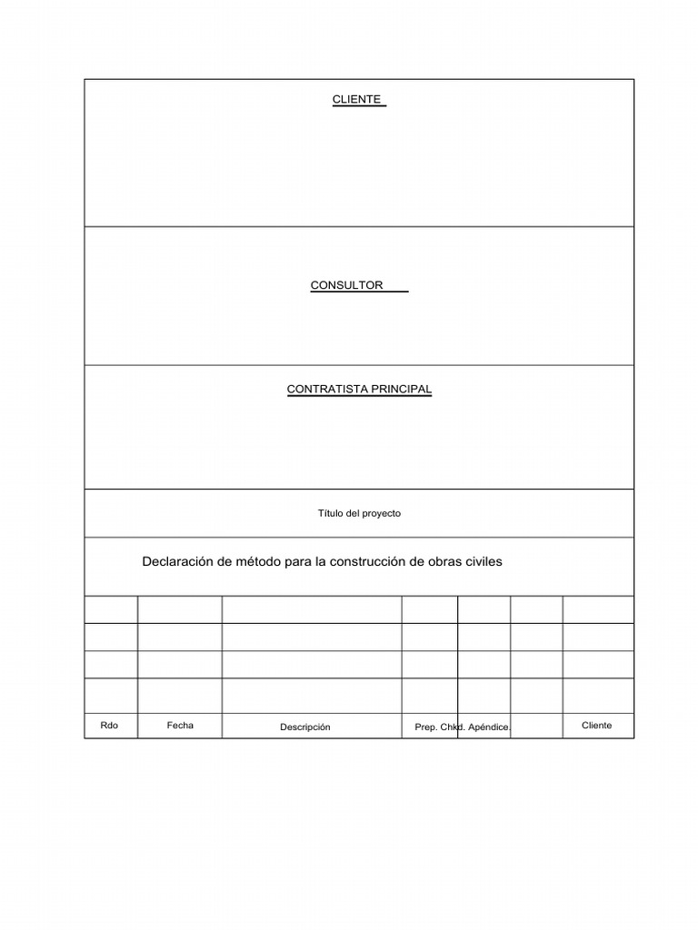 Method Statement For Construction of Civ | PDF | Hormigón | Pintar
