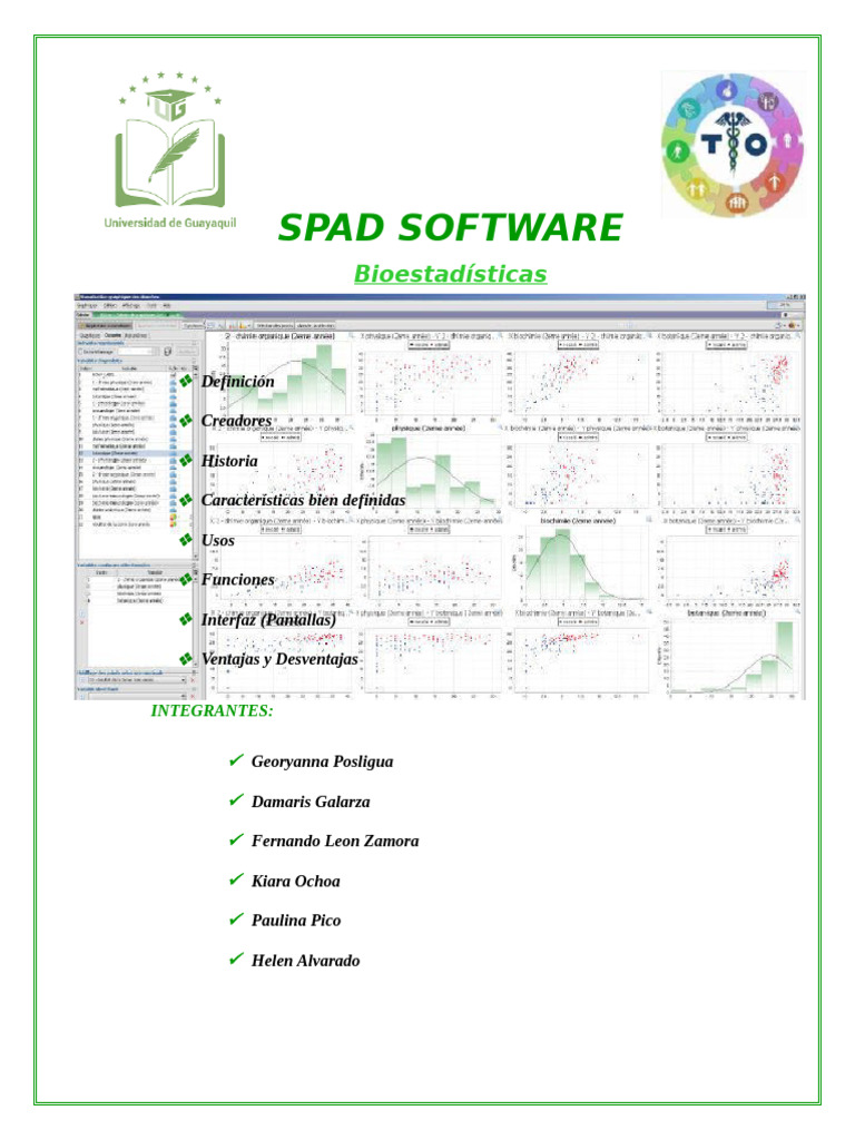 Análisis y Características de SPAD Software | PDF | Estadísticas ...