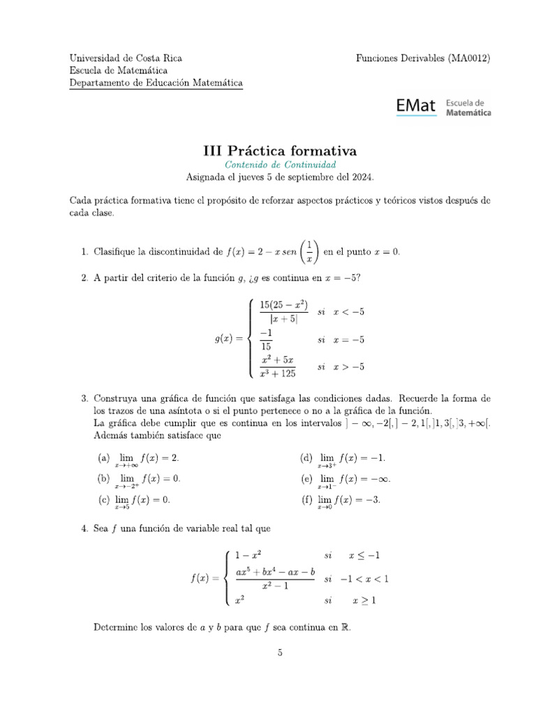 Práctica Formativa 3 | PDF