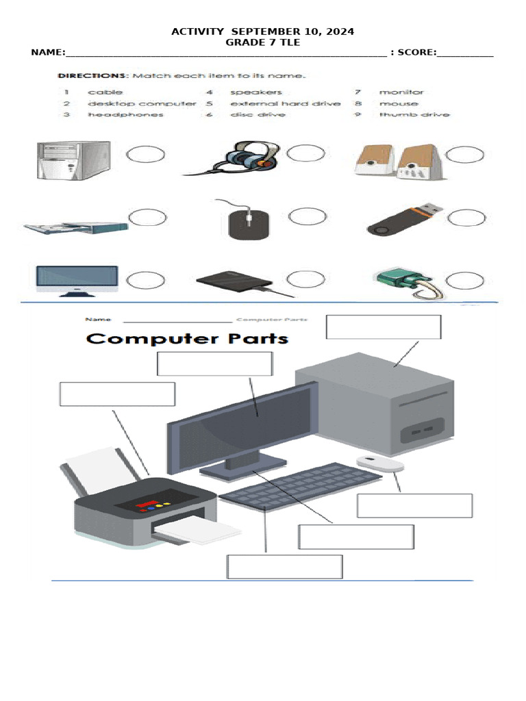 TLE 7 activity | PDF