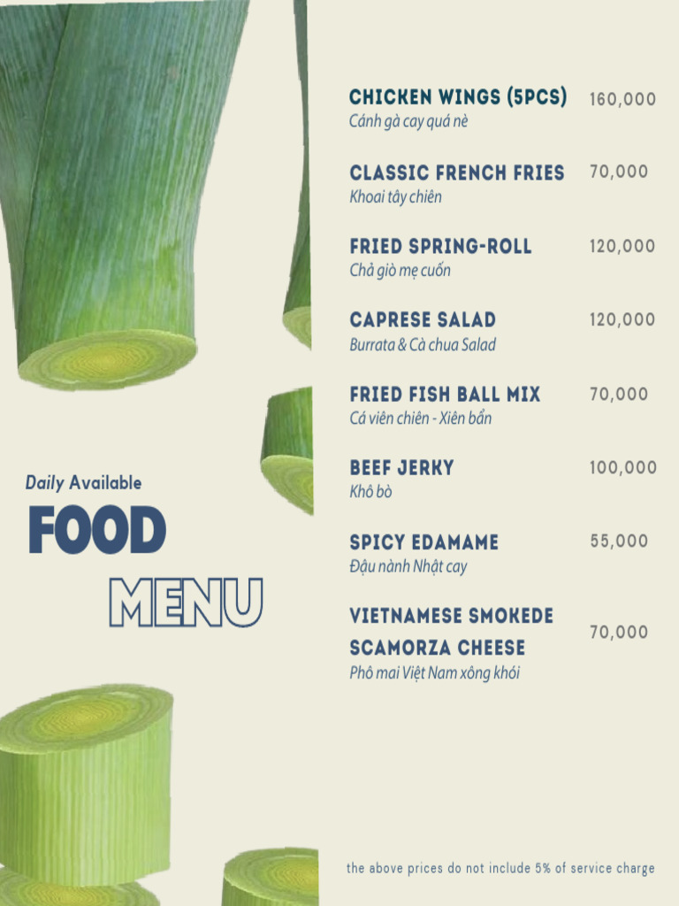 Food-Menu | PDF