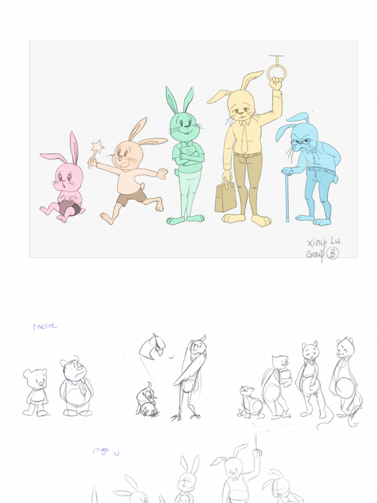 Xinyi Lu Character Timeline 2 | PDF