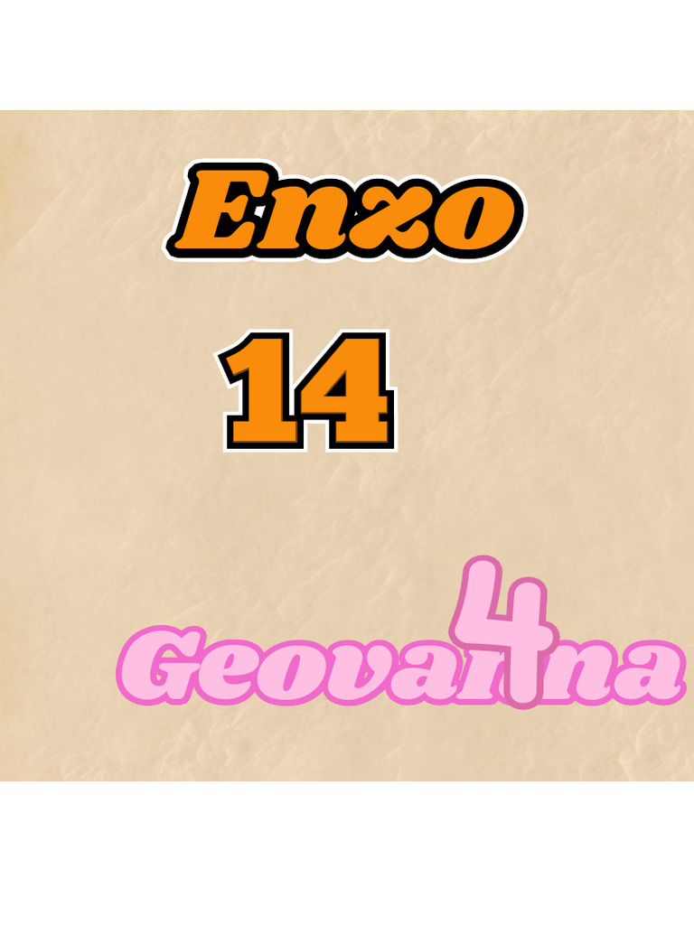 Topper Enzo 1 | PDF