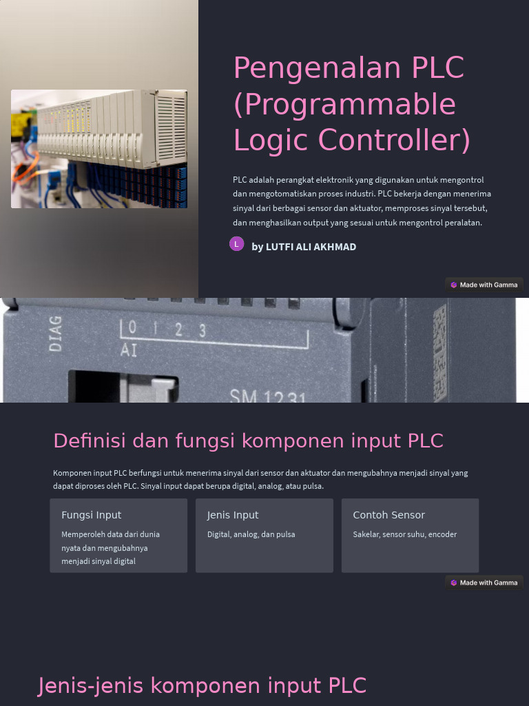 Pengenalan-PLC-Programmable-Logic-Controller | PDF