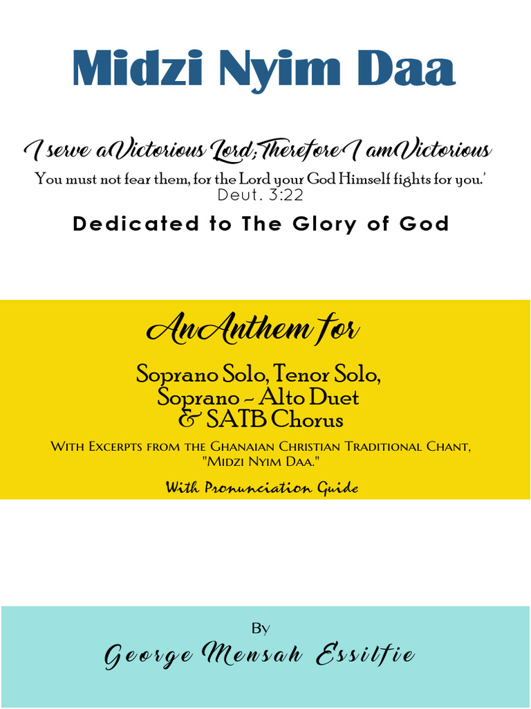 Midzi Nyim Daa Mensah Essilfie | PDF