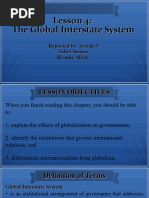 Lesson 4 - Contemporary World | PDF | Globalization | World Bank