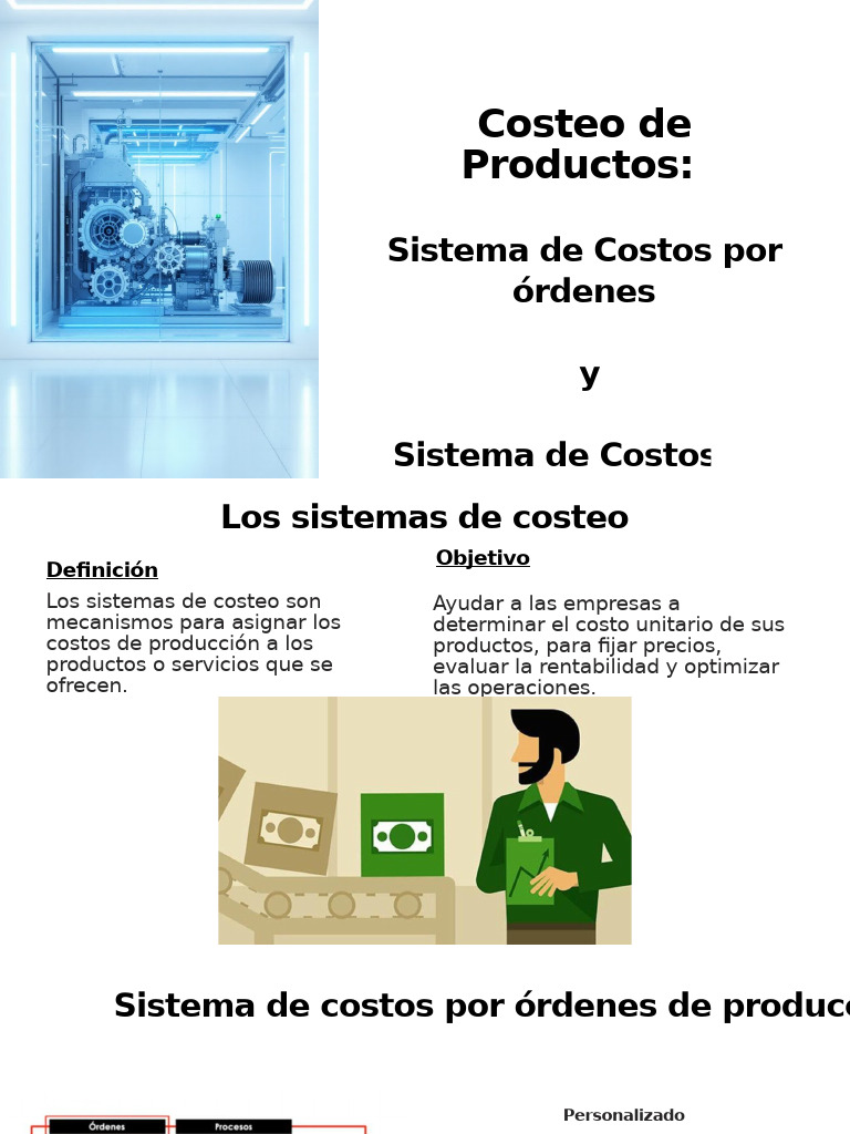T2P1 COSTEO DE PRODUCTOS SISTEMA POR ORDENES Y POR PROCESO | PDF | Costo | Business