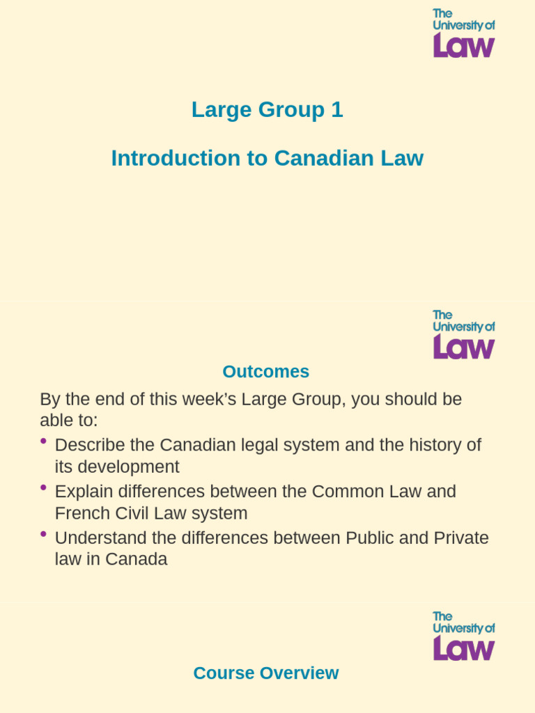 Canadian Foundations | PDF | Common Law | Canada