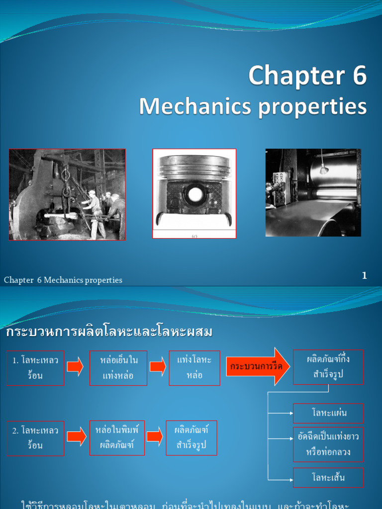 Chapter 6 Mechanics Properties | PDF