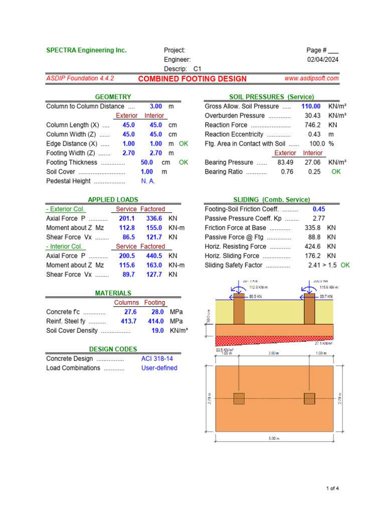 C1 | PDF | Bending | Column