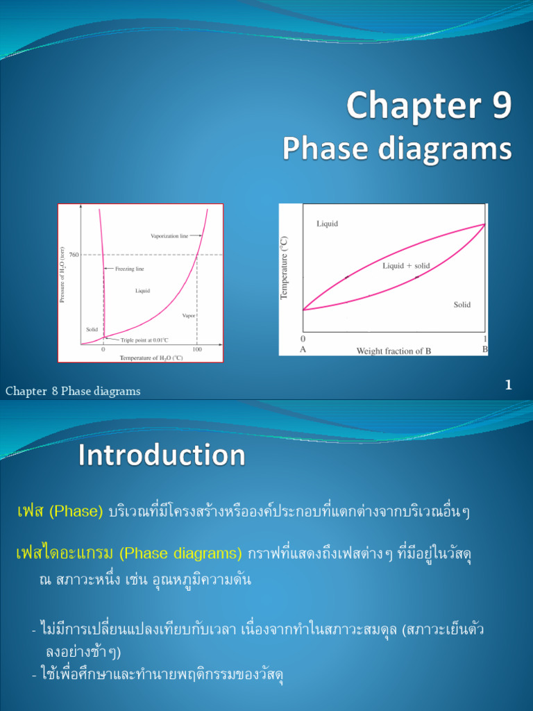 Chapter 9 Phase Diagrams | PDF
