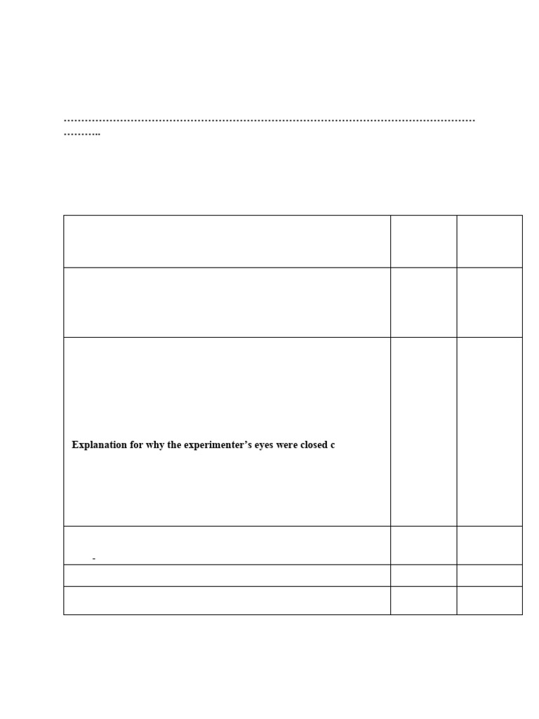 Biology Sba 14 Markscheme | PDF