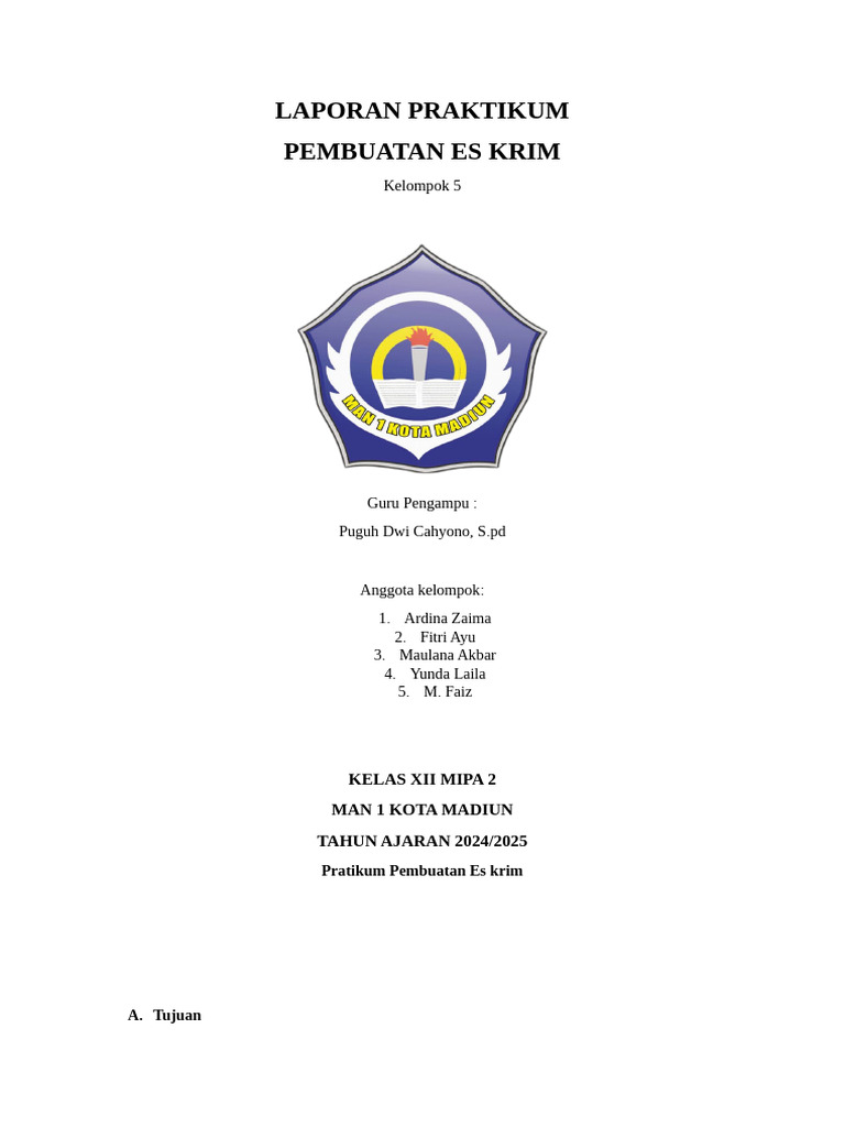 Praktikum Kimia KLMPK 5 | PDF