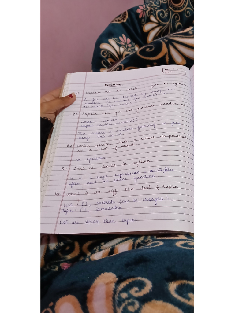 Pyq - CS (XII) | PDF