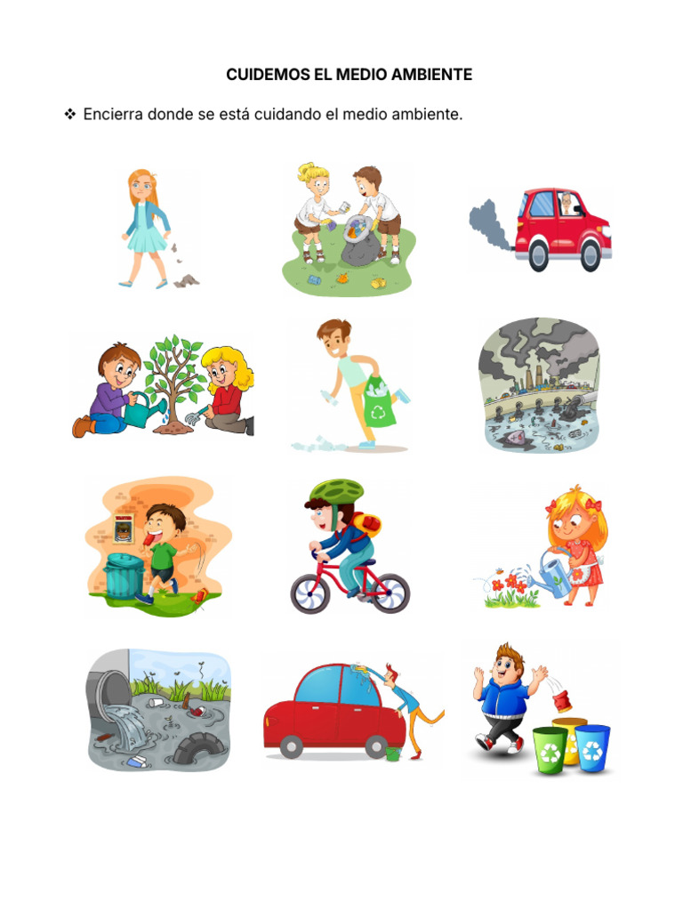 Material Proyecto Yo Te Cuido Tu Me Cuidas | PDF
