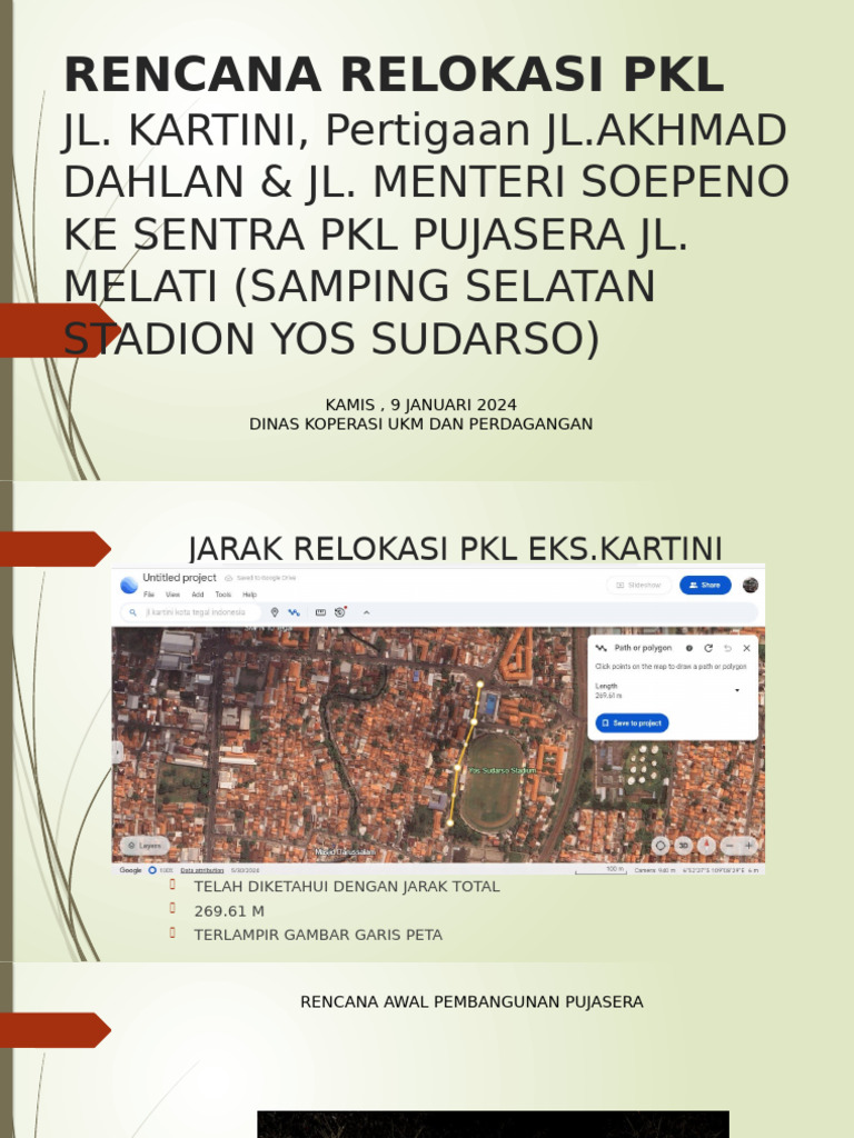 Rencana Relokasi PKL ke Pujasera Melati | PDF