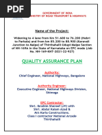 QAP Format PDF | PDF | Iso 9000 | Quality Assurance