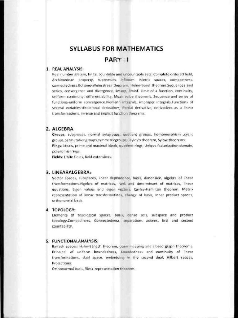 Lecturer in Mathematics in MDR PU Colleges | PDF | Linear Map | Partial ...