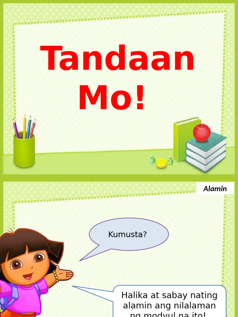 MTB 3 Q1 Module 5. | PDF