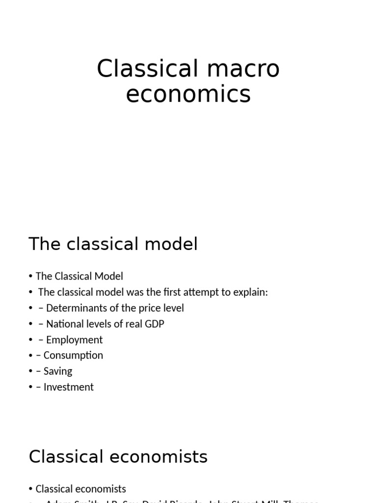 Classical Vs Keynesian | PDF | Keynesian Economics | Economics