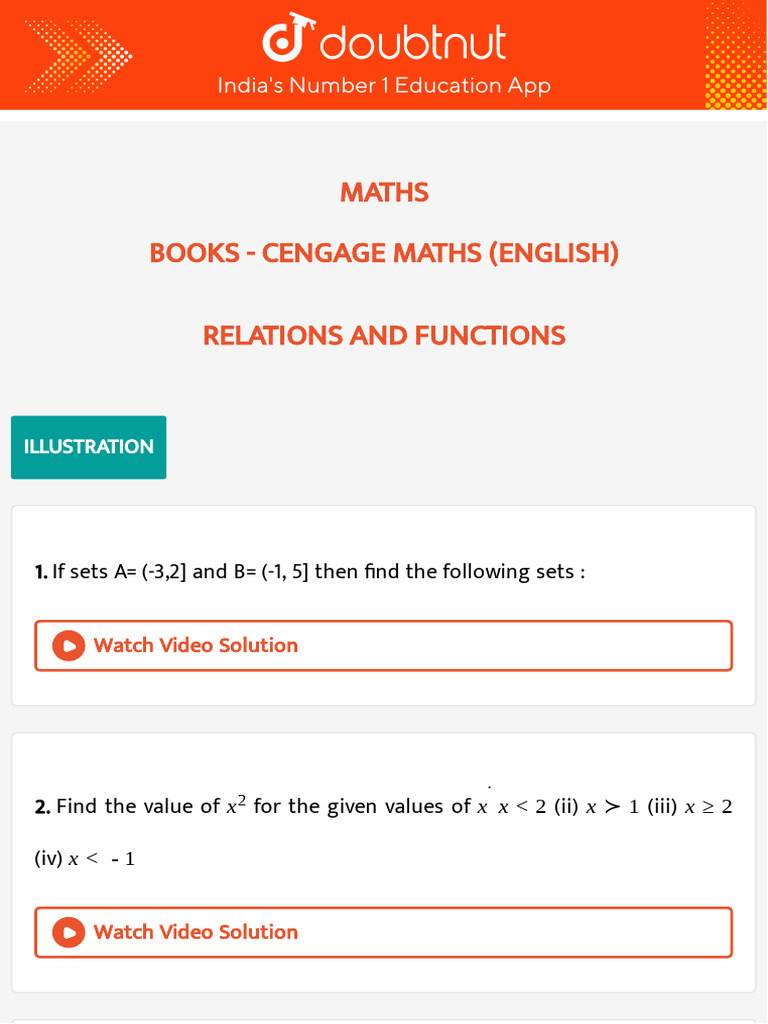 question back | PDF | Function (Mathematics) | Mathematical Concepts