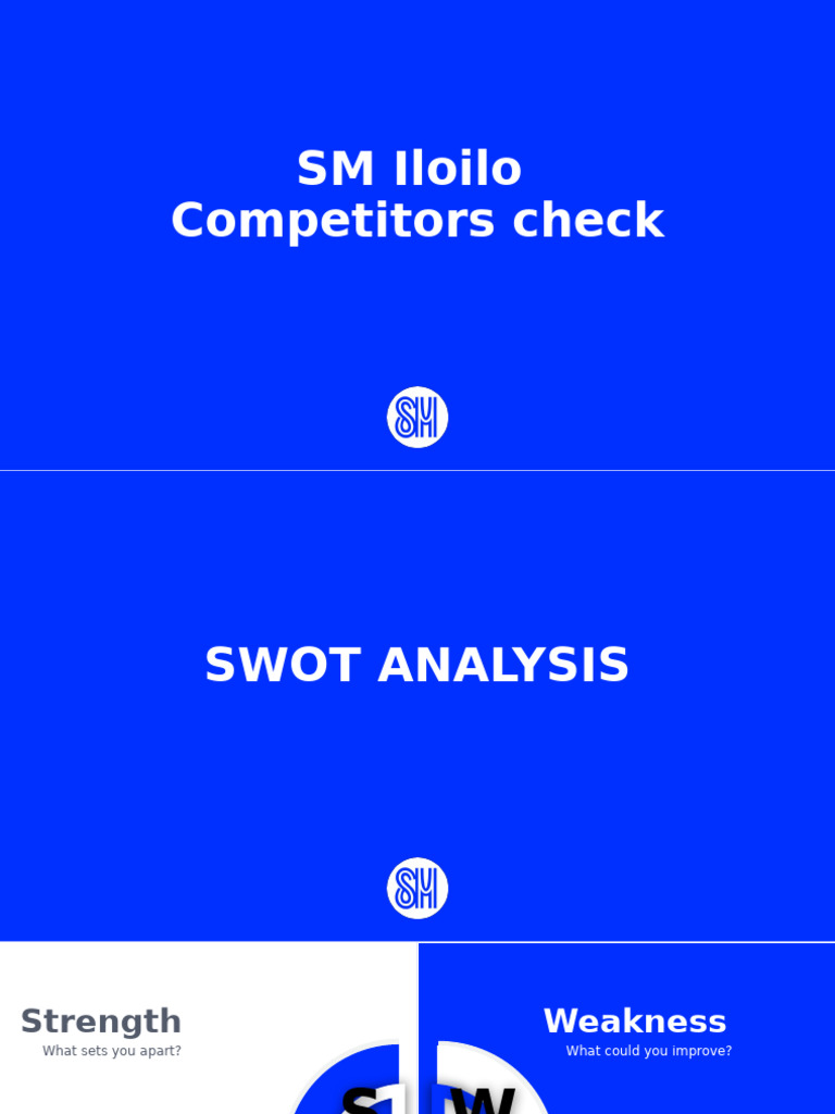 SM Iloilo Cinema SWOT Analysis Guide | PDF | Movie Theater | Swot Analysis