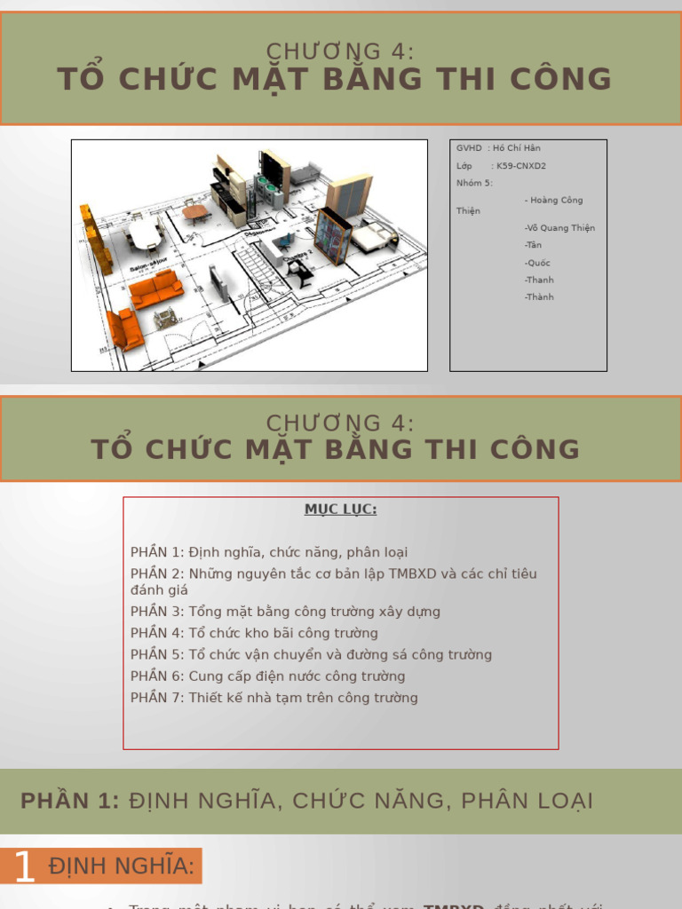 Nhom 5 Tong Mat Bang Xay Dung | PDF