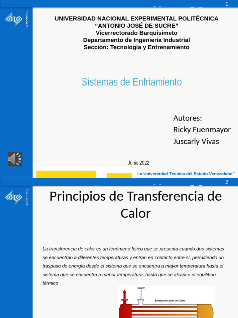 Exposicion 2 | PDF | Transferencia de calor | Calor