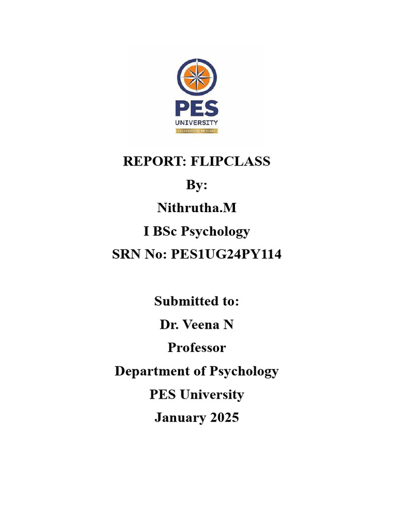 Flipclass Reeport | PDF