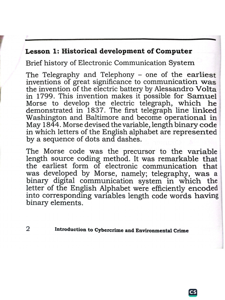 CYBER Chapter 1 (1) | PDF