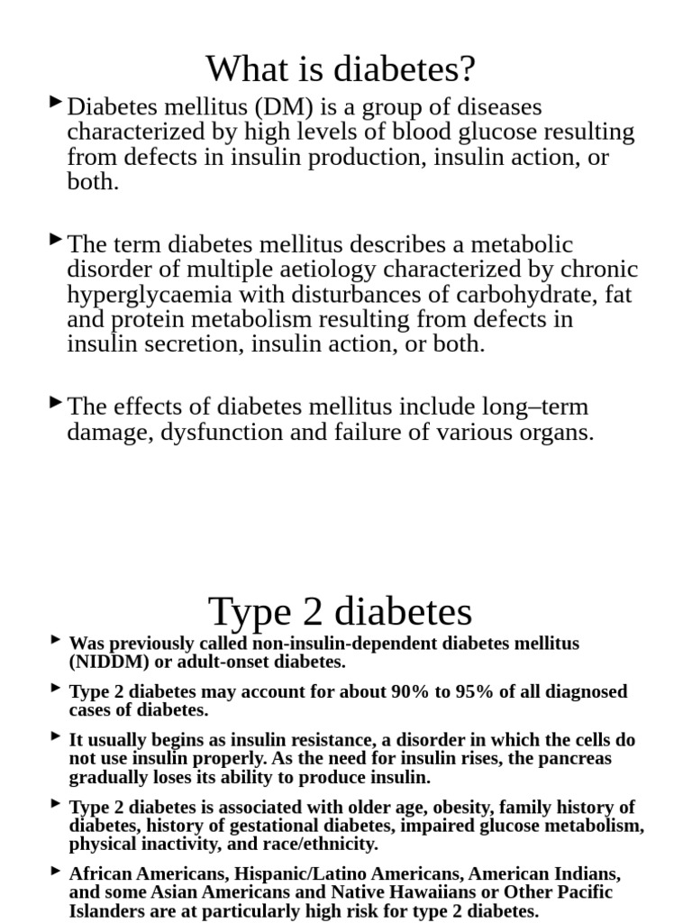 Understanding Type 2 Diabetes and Insulin | PDF | Prediabetes | Insulin
