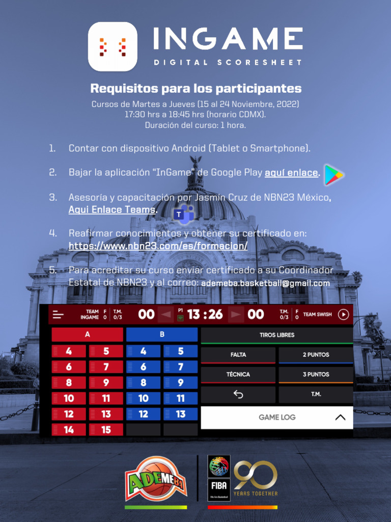 Flier Curso NBN23 InGame | PDF