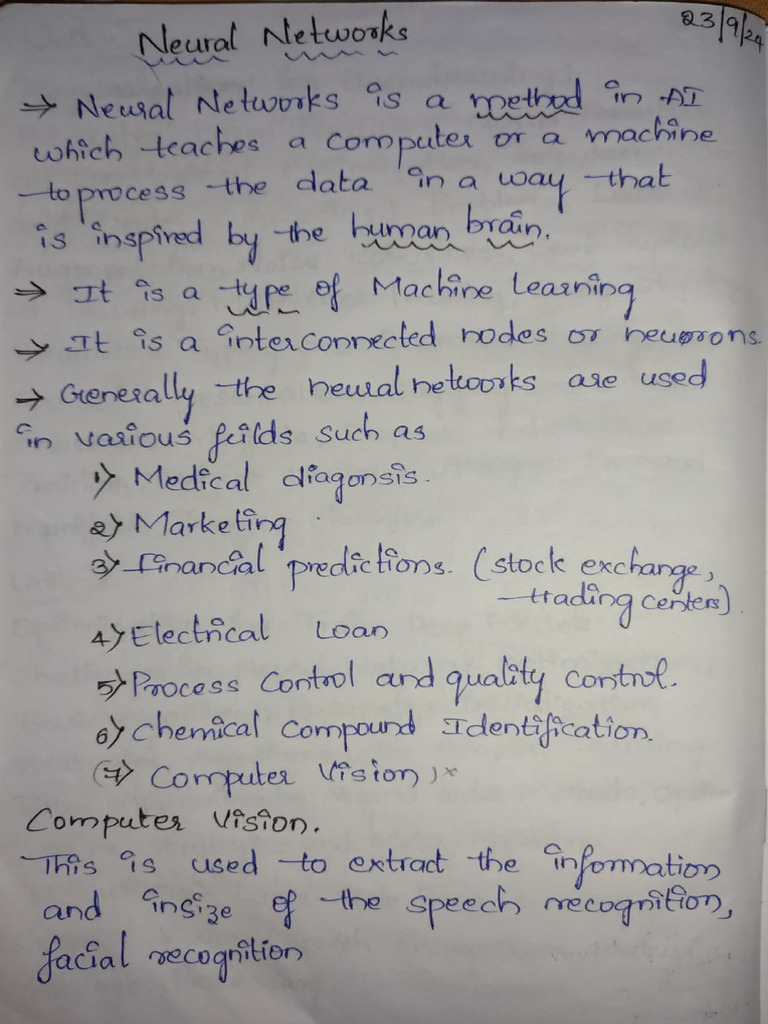 NNDL 1st Unit Notes | PDF